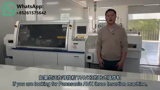 Panasonic Axial Insertion machine -AVK3 (NM-AA30) #smtmachine #smt #panasonic