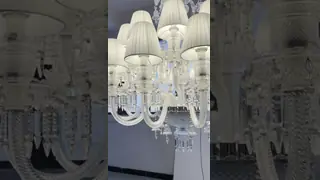 Lamp  Crown Crystal Lamp Bright Living Room Dining Room Villa Hotel Crystal Chandelier