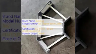 45 Degree Bend Cable Tray Solution
