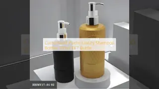 Custom Luxury PET Bottles For Cosmetics