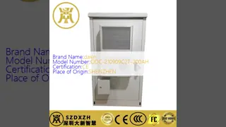 Secure Outdoor Telecom Cabinets Anti Theft Waterproof