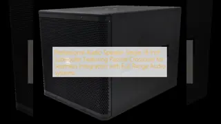 18 Inch Pro Audio Subwoofer Deep Bass Speaker