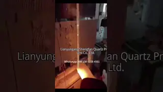 High Purity Quartz Rod Crystal Clear Strength