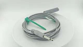 Watch:Return rem plug electrode cable-6.3 Pin