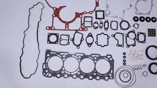 Kubota V3307 Engine Leak Repair Gasket Set - Full Overhaul Sealing Kit for Excavator Construction Ma