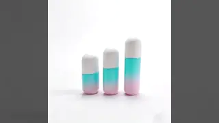 Factory Direct Sales 15ml Mini 20ml 30ml Flat Oval Lotion Glass Bottles Essential Oil bottle