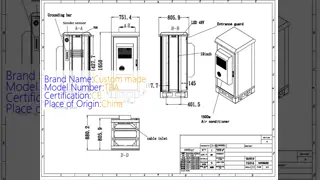 Secure Telecom Cabinet 0U 0U Anti Theft Lock