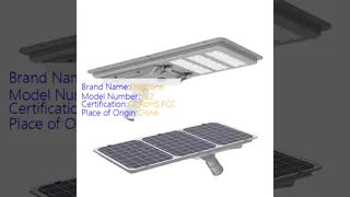 Super Bright Solar Street Light 60W 120W Waterproof