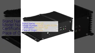 Fanless Industrial PC Dual LAN Dual COM