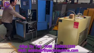 2031 K1 Ukraine Semi-Automatic Heat-Resistant Bottle Blowing Machine