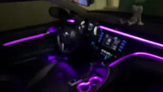Toyota Camry Ambient Light Kit Upgrade