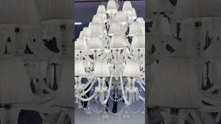 Steel Wire Net Star LED Chandelier Luxury Starry Sky Modern Creative Glowworm Round Nordic Chandelie