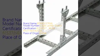 HDG Cable Ladder Type U Power Feeder Routing