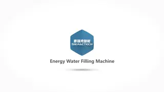 Energy Water Filling Machine