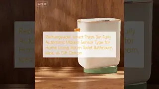 Smart Trash Bin Touchless Motion Sensor