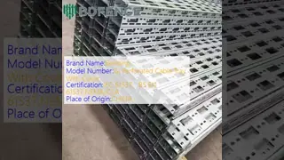 Gi Perforated Cable Tray With Cover