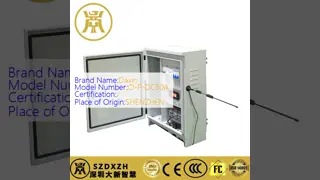 Outdoor Power Box Remote Shutdown 8 Port Fiber
