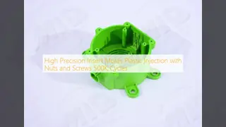High Precision Insert Molds Plastic Injection 500k Cycles