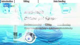 KWS-700B Online PH Nitrogen Sensor Overview, Wiring & Data Reading