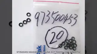 China 973500453 WASHER,M4 C'SUNK EXT TOOTH LOCK,DIN6975V for sale