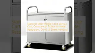 Heavy Duty Food Service Trolley