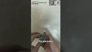 Planetary Reducer Type TM09 Excavator Travel 1 Stage Sun Gear Motor Parts with High Precision Reliab