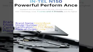China Intel N150 Quad Core Windows Laptop Computer 15.6" FHD IPS Display Laptop for sale