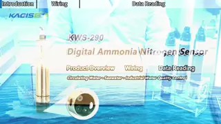 KWS-290 Digital Ammonia Nitrogen Sensor Overview, Wiring & Data Reading