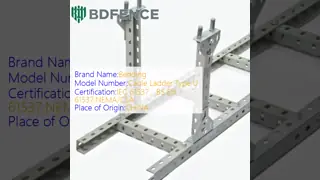 Cable Ladder Type U: Strong Load Capacity