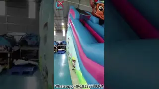 Paw Patrol Double Slide Inflatable Fun