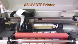 China 3ALPS A3 High Resolution Crystal UV Label Sticker Printer Advanced Precision Quality Wholesale Inkjet Machine UV Printer for sale