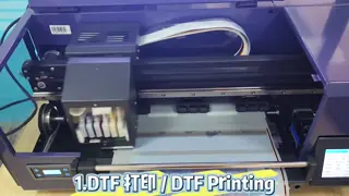 China 3ALPS A3 DTF Hot Stamping Pad Printer Oven Baking Machine Automatic A4 Dimension Dryer Curing Oven Pigment Ink for Home Use New for sale