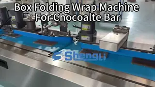 chocolate bar two stage box packing machine