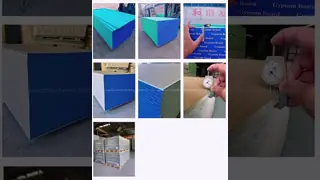 Common Project Paper-faced Plaster Gypsum Board Ceiling Soundproof Moisture-proof Fireproof Partitio
