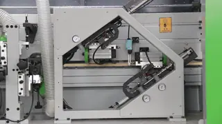 China Aluminum Honey-comb Board Automatic Edge Banding Machine With PUR Glue Tank for sale