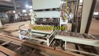 Automatic clay roof tile press production line