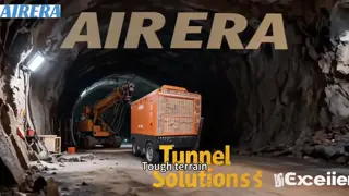 AIRERA CALT-18/20K Diesel Portable Screw Air Compressor | Built for Tough Job Sites