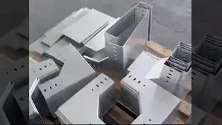 vertical outside 90 cable tray