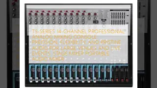 Pro Analog Mixer 14 Channel Live Sound