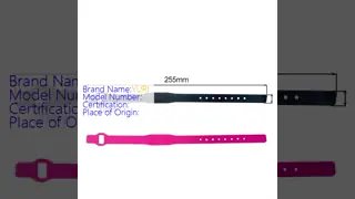 13.56Mhz RFID Silicone Wristband Access Control