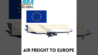 DDP Air Freight Europe Customs Tax Included