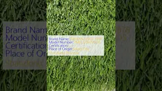 40mm Football Turf UV Resistant Low Maintenance