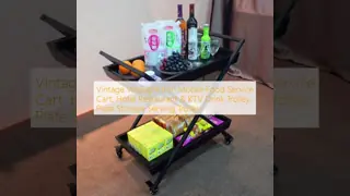 Hotel Service Trolley For Easy Serving