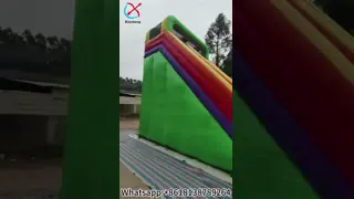 Kids Adult Inflatable Water Slide Castle Fun