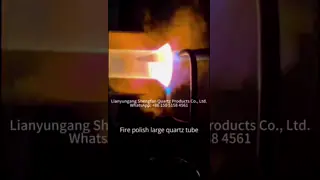 High Temp Quartz Glass Tubes For Furnaces