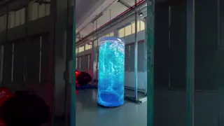 Cylindrical Flexible LED Display
