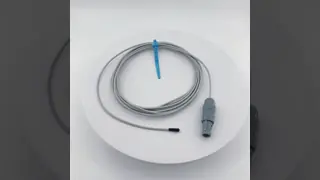 Watch: Compatible Creative 2 Pin Single Cut Temperature Probe Pediatric Recta