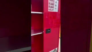 SUPER 45-Gallon (170L) Combustible Safety Cabinet | NFPA 30 & OSHA Compliant Industrial Flammable St
