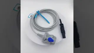 Watch:Compatible Ohmeda 7 Pin Direct Spo2 Sensor Adult Finger Soft 2.8M