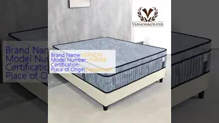 Plush Pocket Spring Mattress For Better Sleep